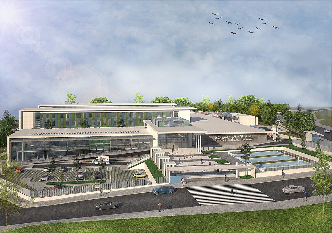 Construction du centre hospitalier provincial d’Ouazzane - BETAM