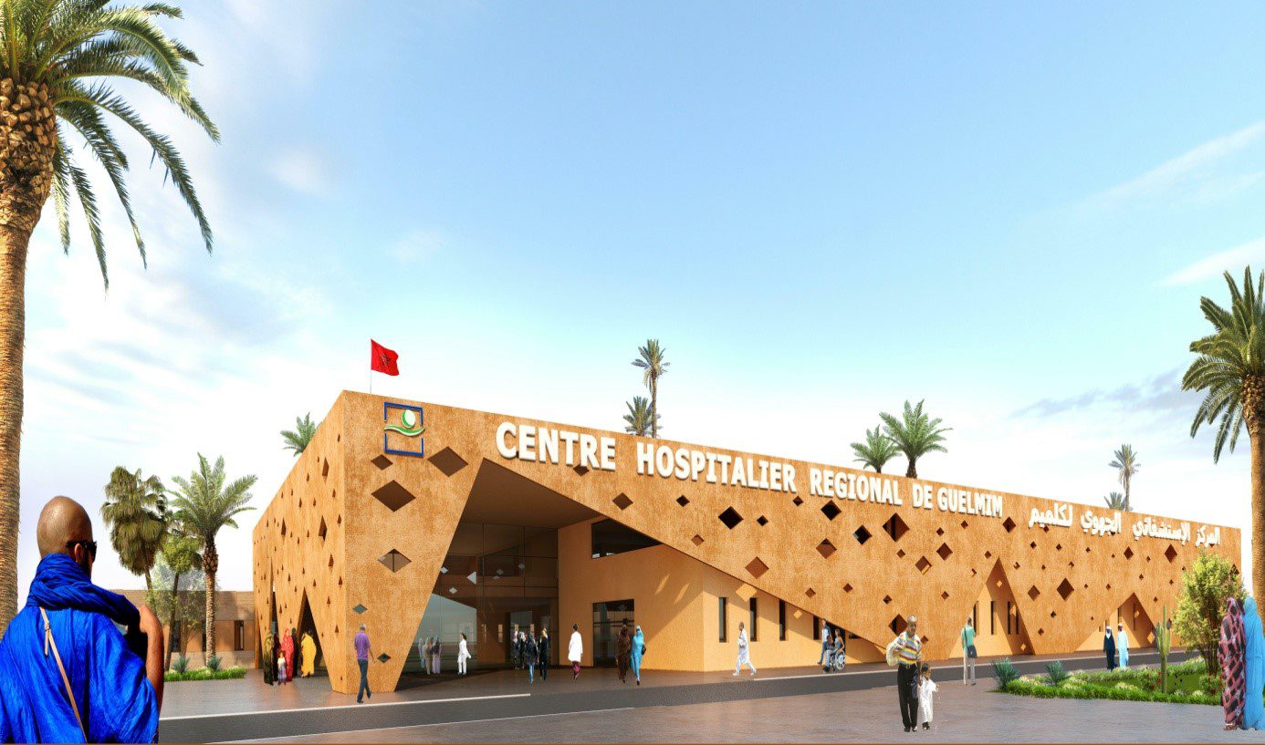 Construction du centre hospitalier régional de Guelmim - BETAM